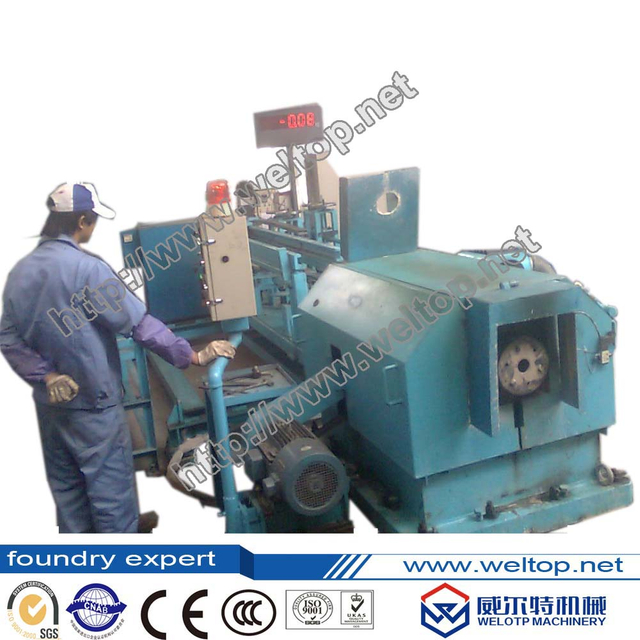 Centrifugal casting machine, Low pressure casting machine